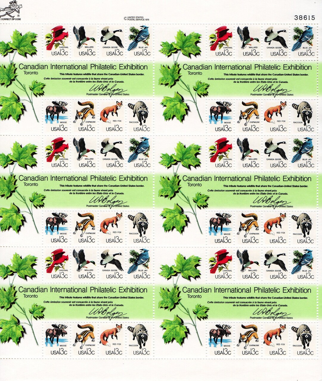 Canadian International Philatelic Exhibit Stamps - Etsy