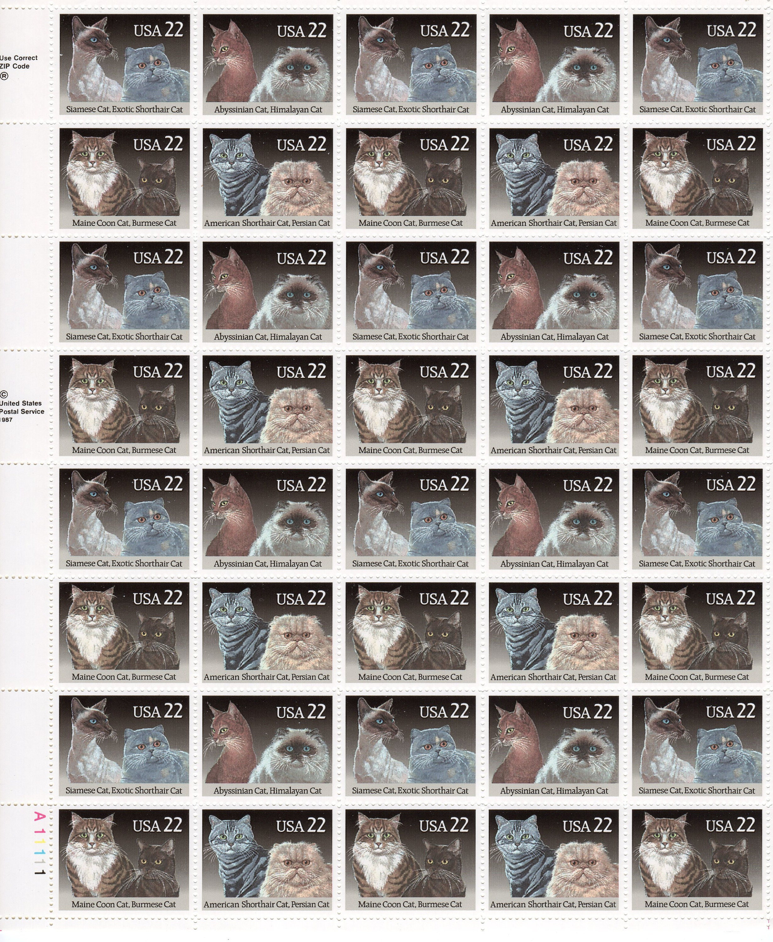 Cats Postage Stamps - Etsy