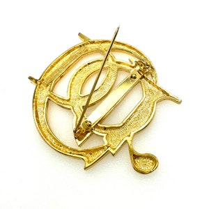 Christian Dior Parfums Logo Brooch - Etsy