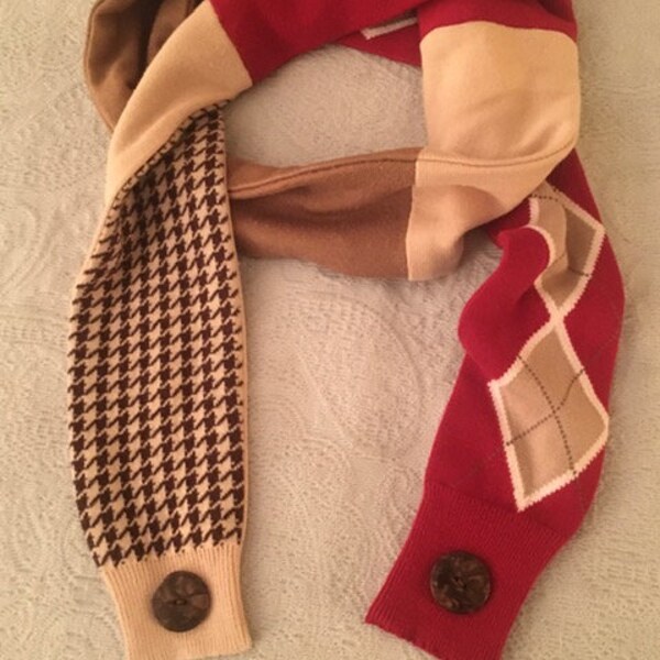 Upcycled Scarf - Etsy