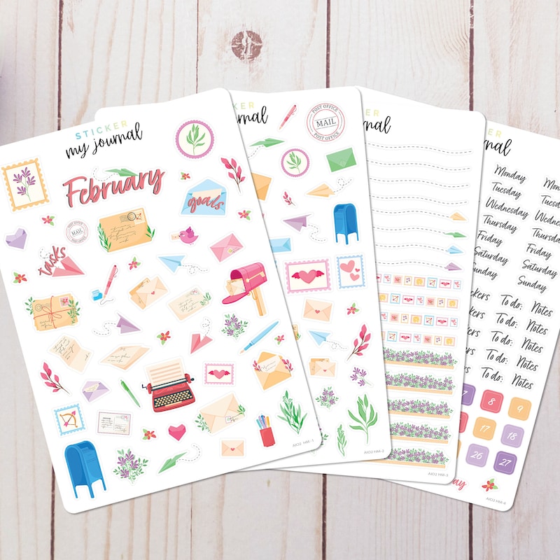 Bullet Journal Stickers - Etsy