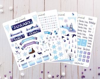 October Monthly Bullet Journal Sticker Kit Halloween Themed Stickers ...