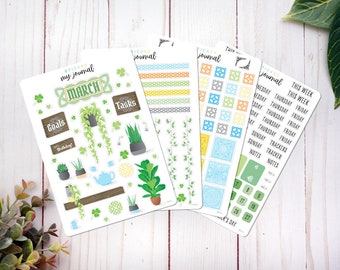 October Monthly Bullet Journal Sticker Kit Halloween Themed Stickers ...