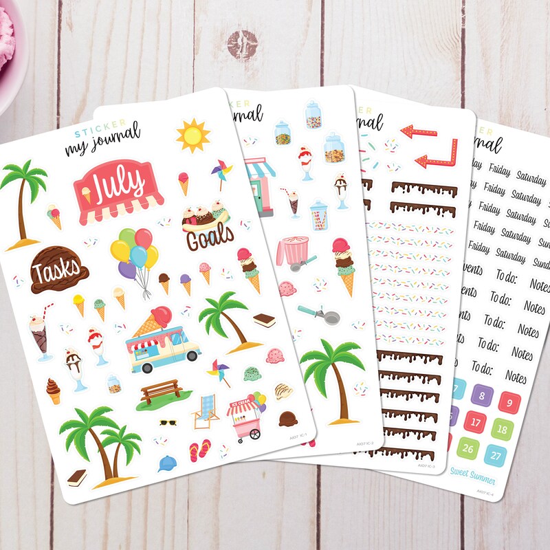 StickerMyJournal - Etsy