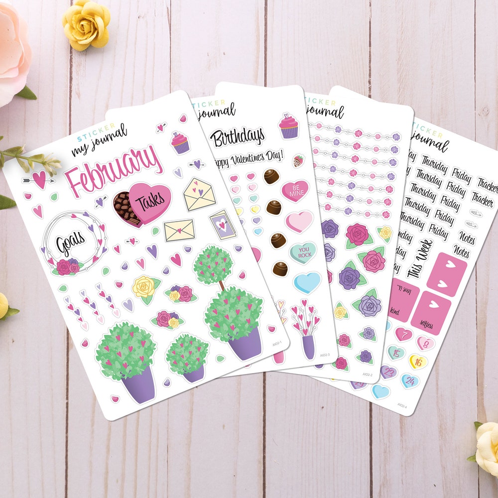 StickerMyJournal - Etsy