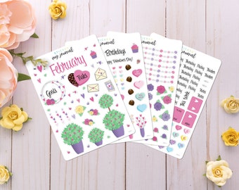 October Monthly Bullet Journal Sticker Kit Halloween Themed Stickers ...