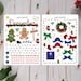 December Monthly Bullet Journal Sticker Kit Christmas Themed Stickers ...