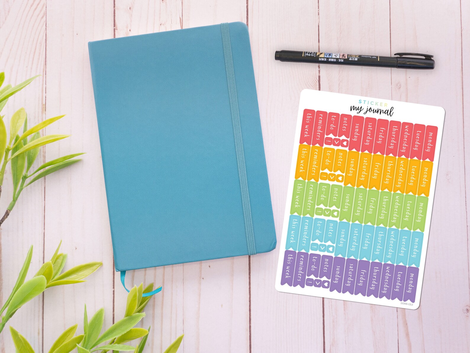 Celebration Deluxe Days of the Week Banners Essentials | Etsy