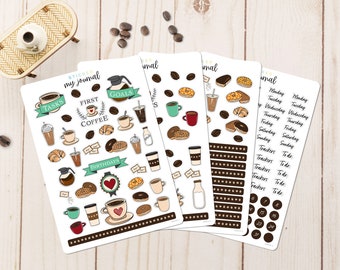 Coffee Themed Planner - Etsy