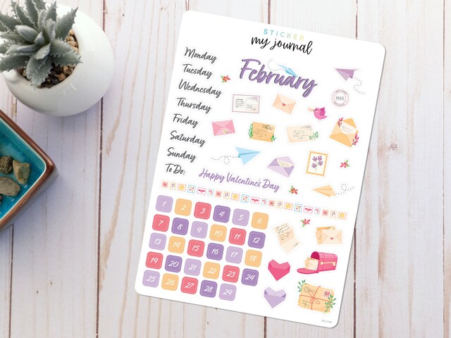 StickerMyJournal - Etsy