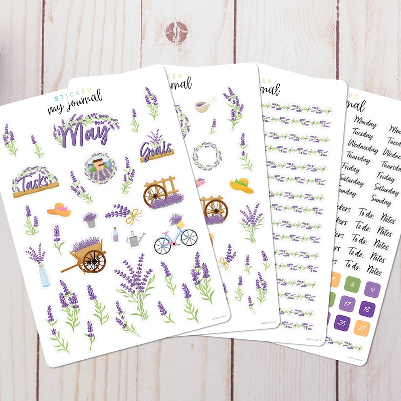 StickerMyJournal - Etsy