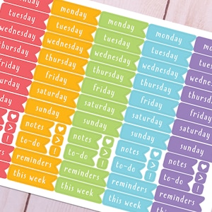 Celebration Deluxe Days of the Week Banners - Essentials - Colorful ...