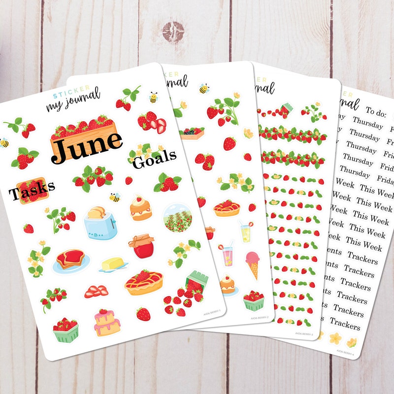 StickerMyJournal - Etsy