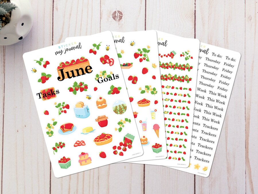 StickerMyJournal - Etsy