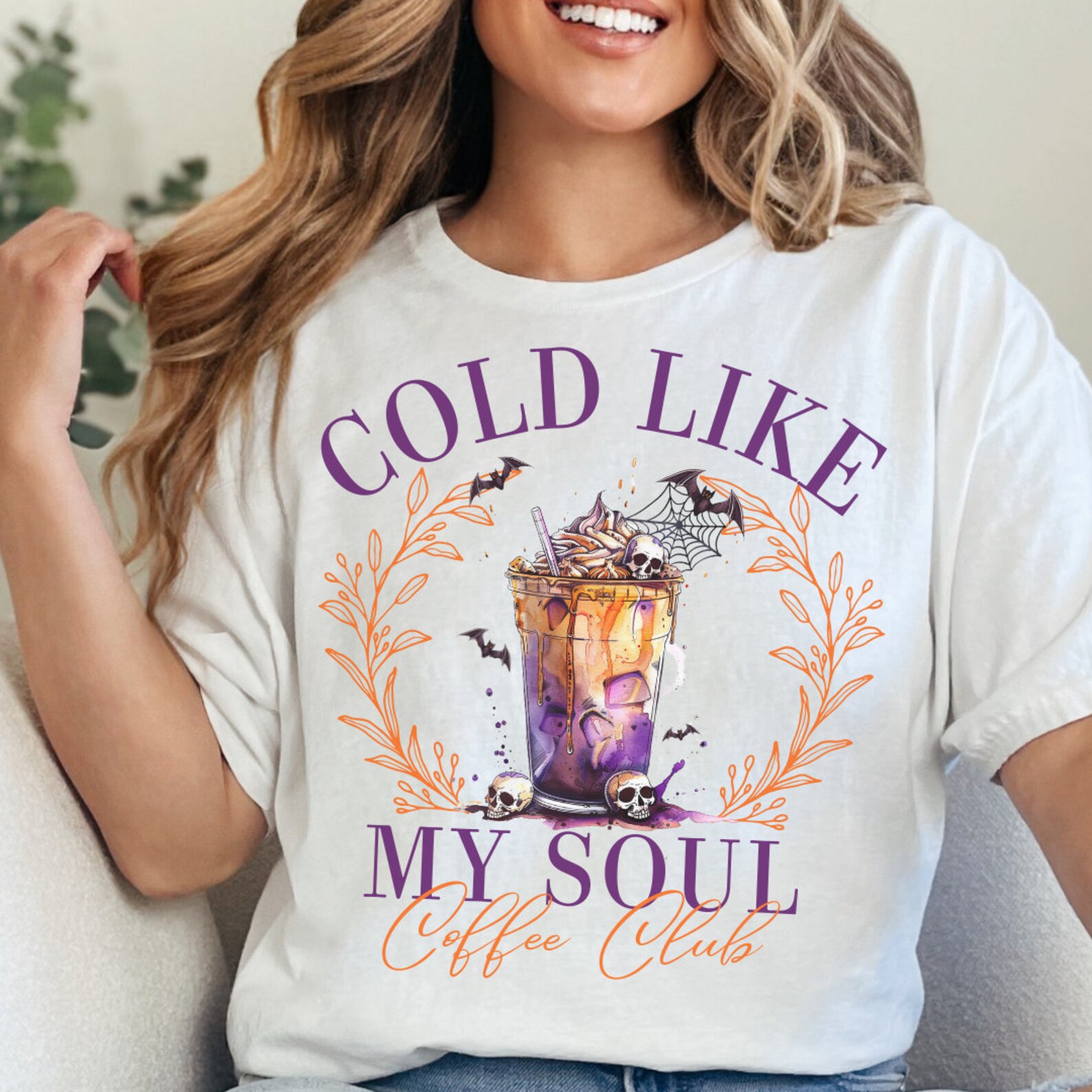 Cold Like My Soul Png Witch Png Halloween Png Spooky Season Png Retro ...