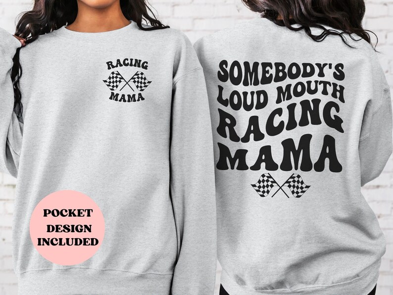 Somebody's Loud Mouth Racing Mama Svg Png, Race Mom Svg, Moto Mom Svg ...