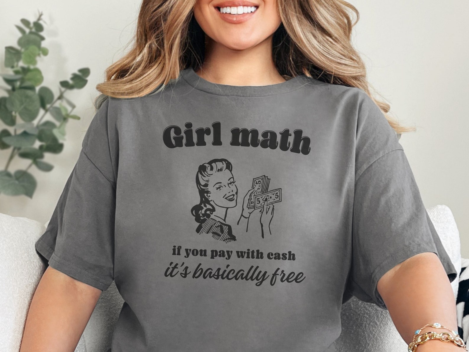 Girl Math Png Svg Its Basically Free Girl Math Preppy Png Sarcasm Svg ...