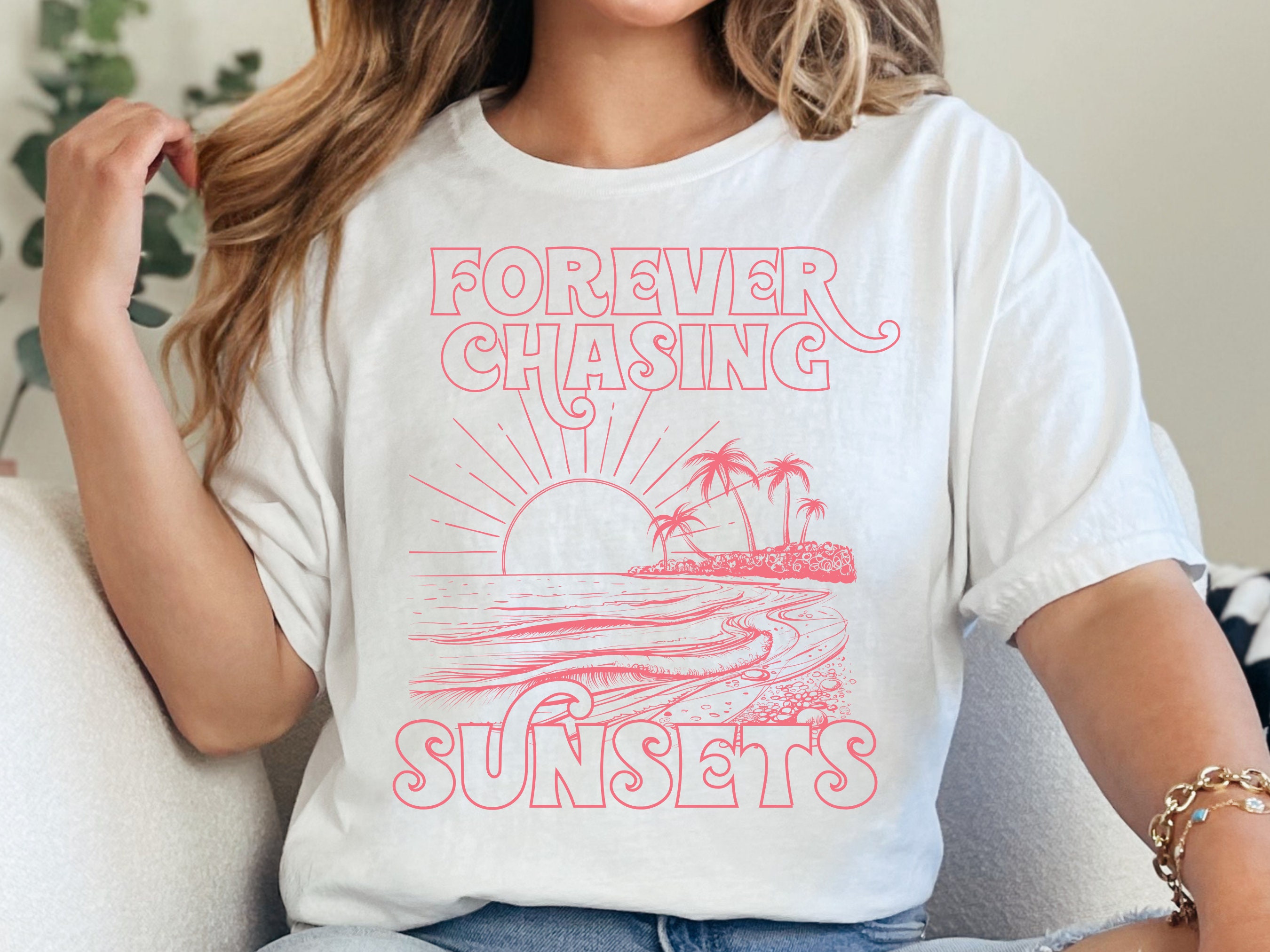 Forever Chasing Sunsets Png Palm Tree Svg Beach Vibes Svg Beach Scene ...