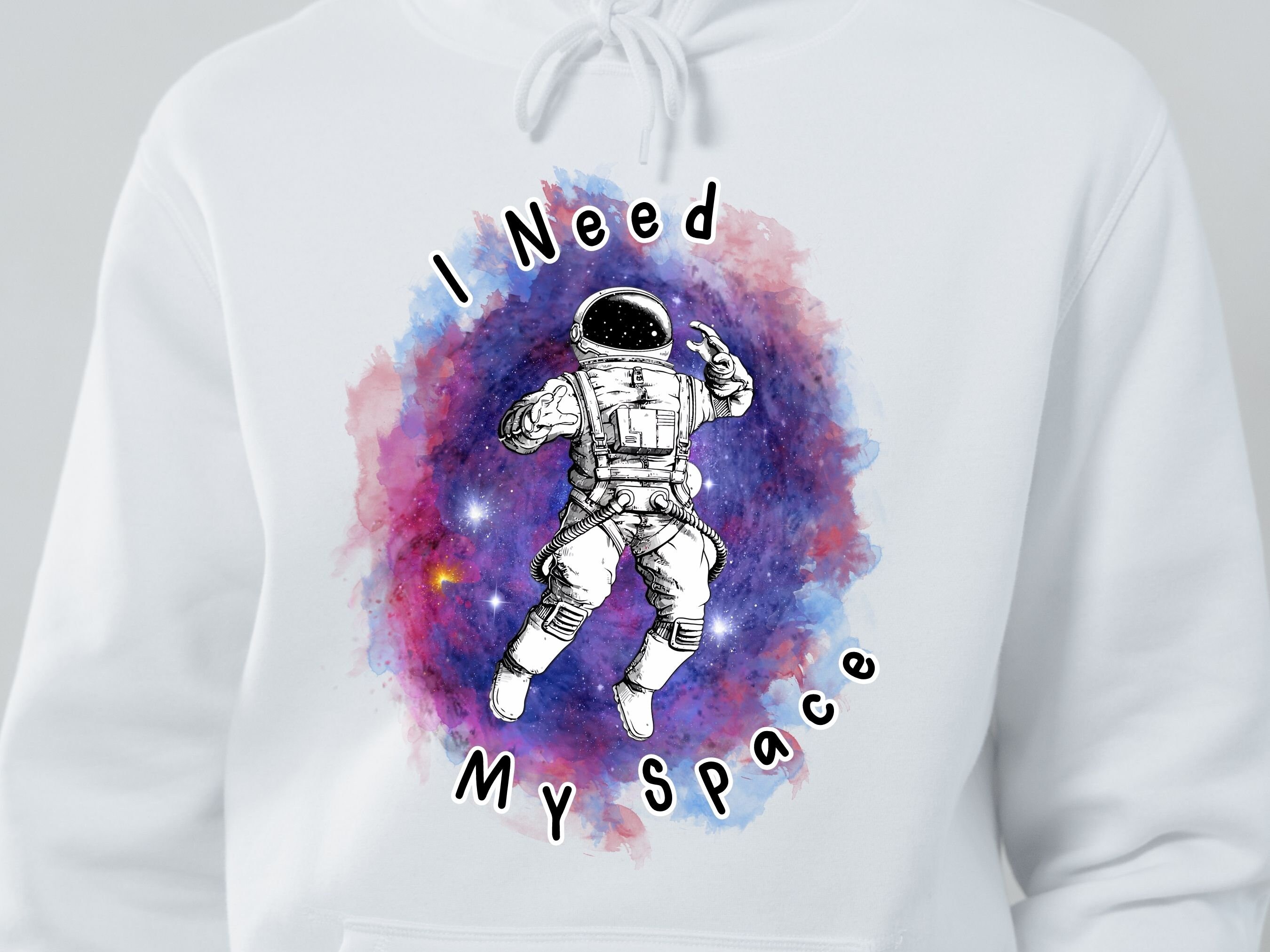 I Need My Space PNG, Astronaut Sublimation Design for Tshirts, Funny ...