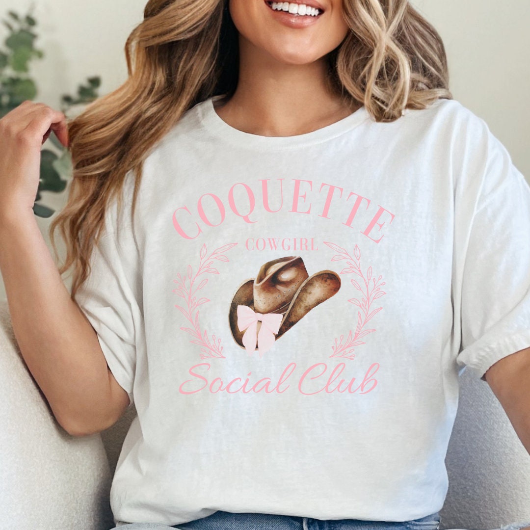 Coquette Cowgirl Country Music Png Howdy Png Preppy Png Pink Bow ...