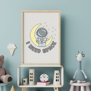 I Need Space PNG SVG, Space Sublimation for Kids, Astronaut Space ...