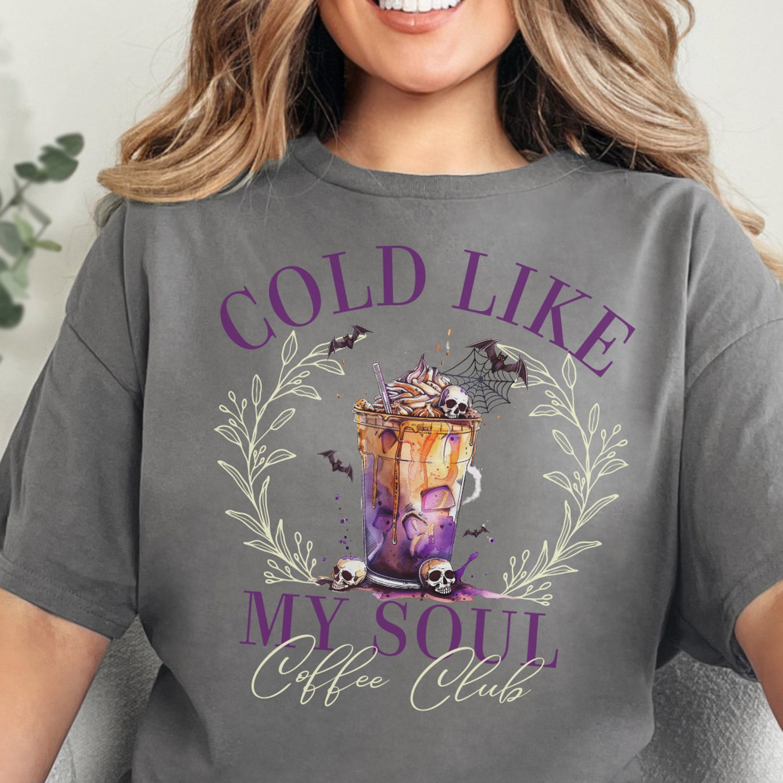 Cold Like My Soul Png Witch Png Halloween Png Spooky Season Png Retro ...