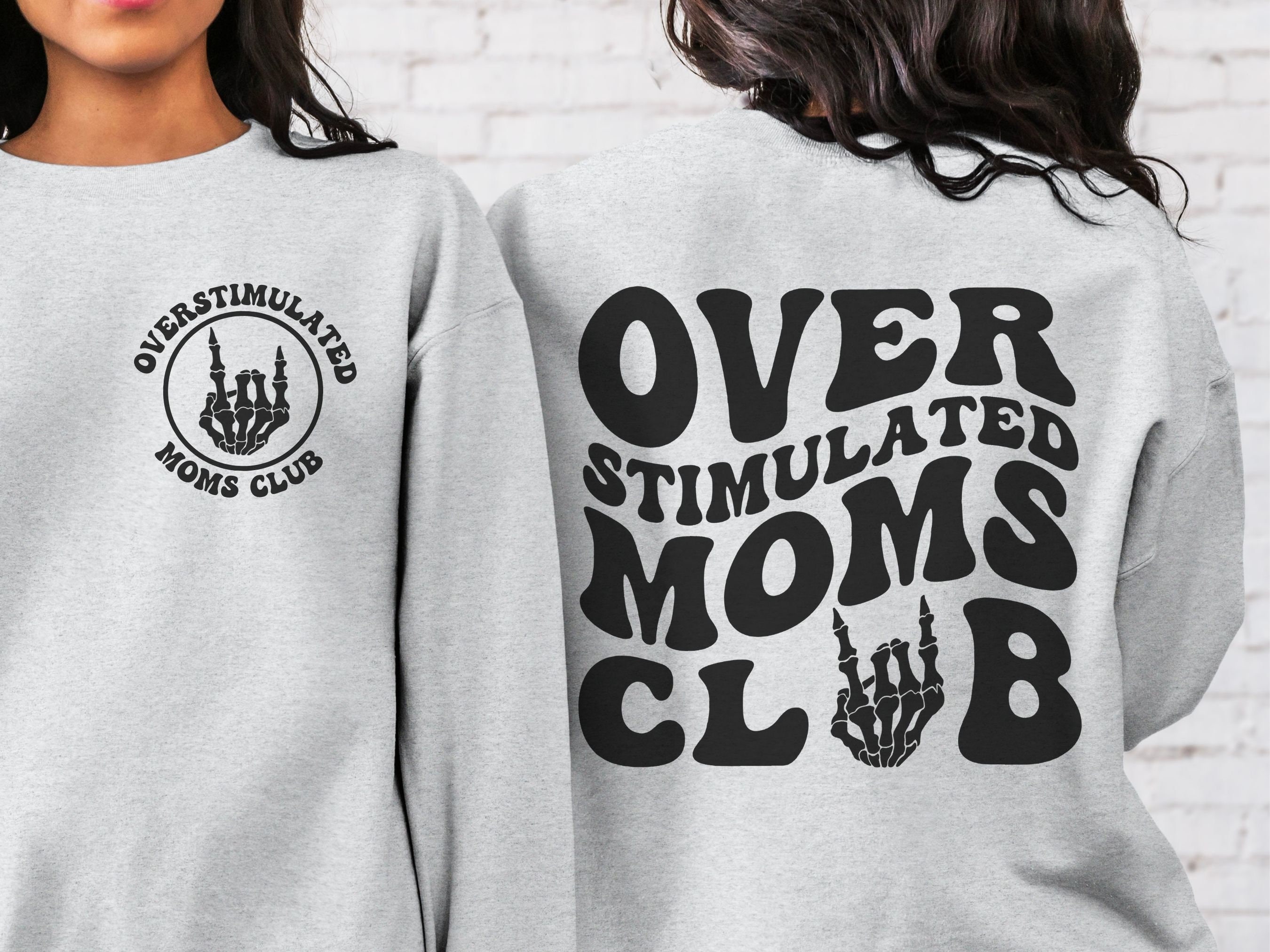Overstimulated Moms Club SVG, Overstimulated Svg, Overstimulated Mom ...