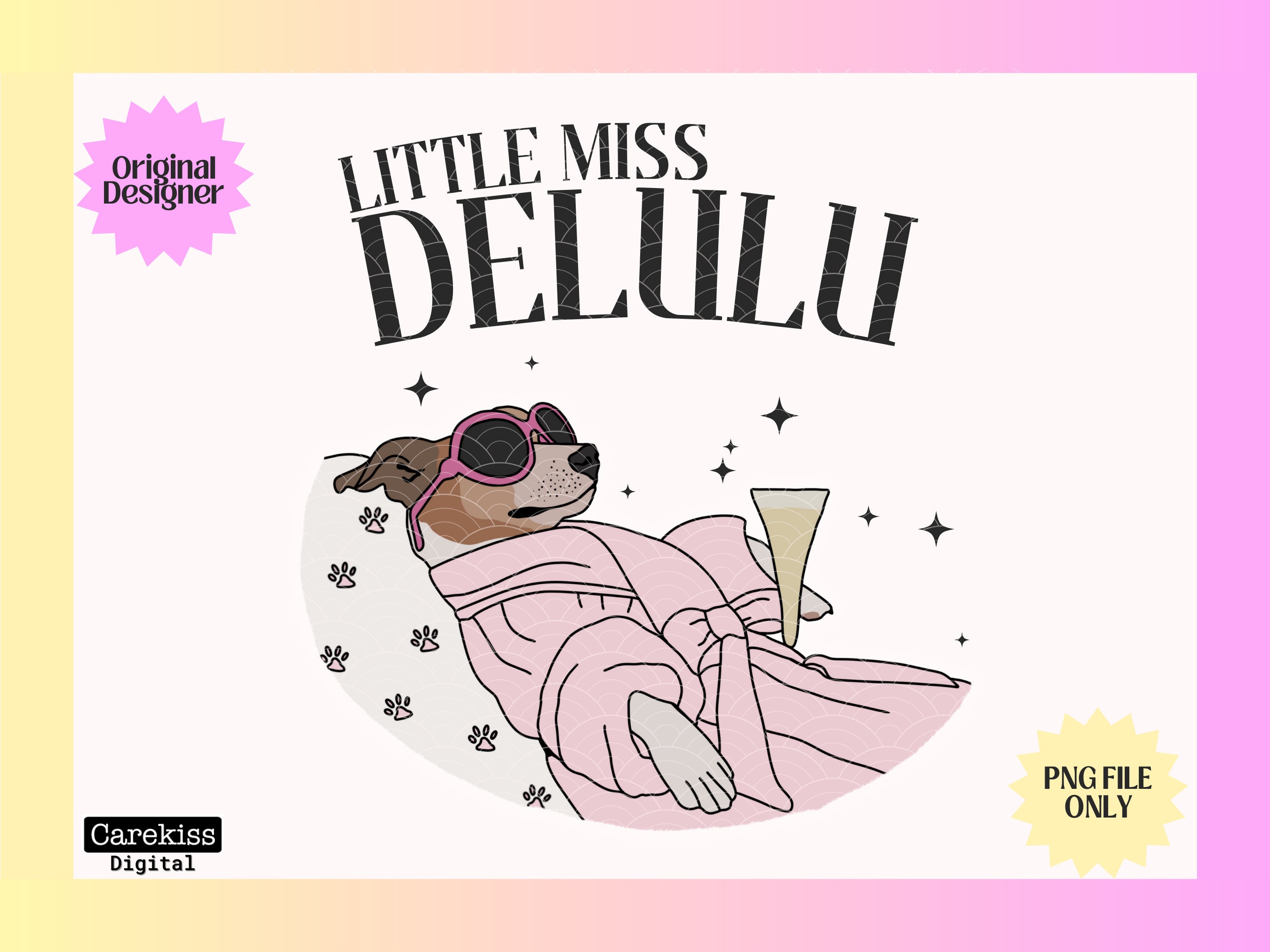 Little Miss Delulu PNG Meme Png Boujee Png Delulu is the Solulu Mental ...