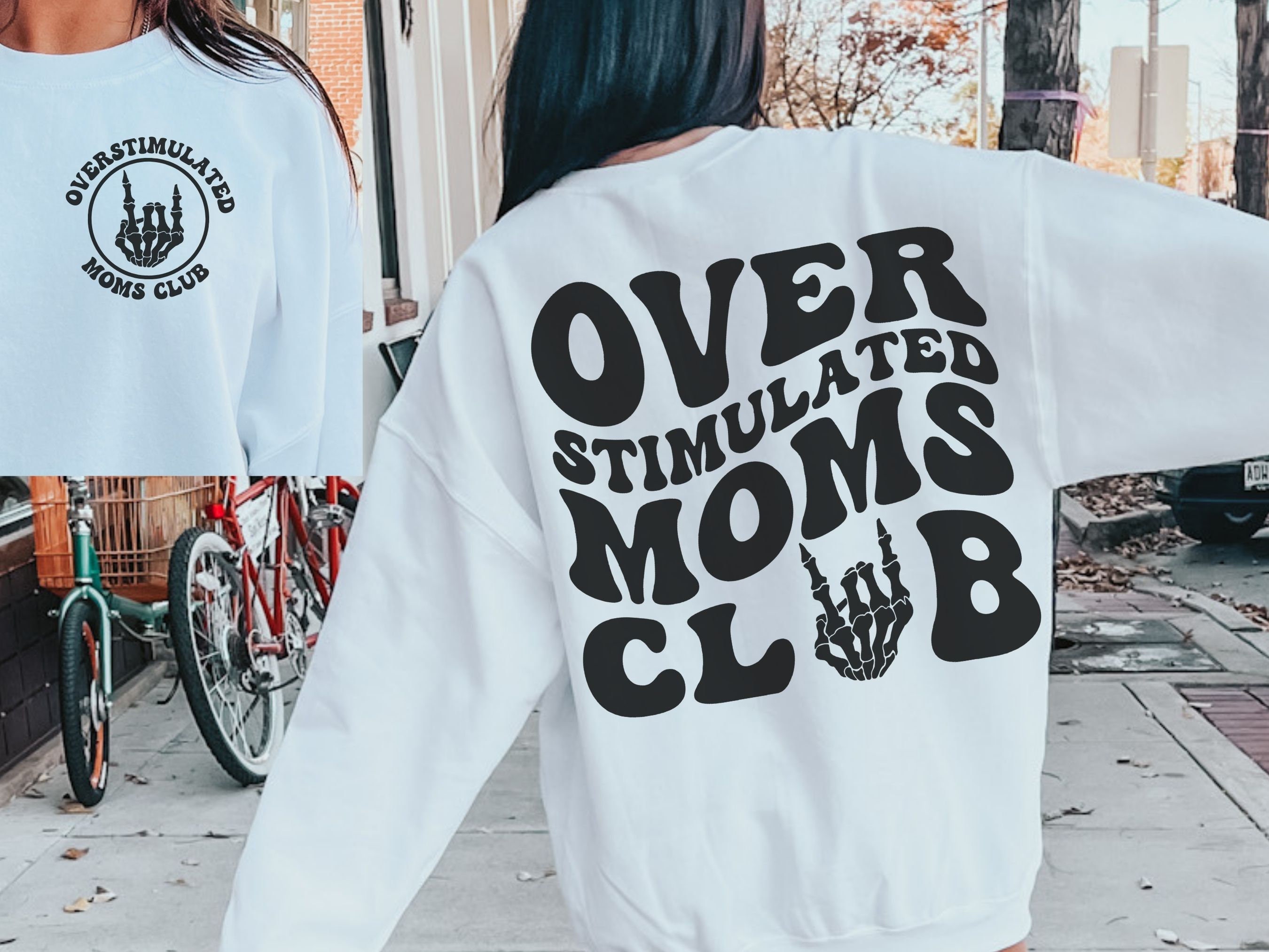 Overstimulated Moms Club SVG, Overstimulated Svg, Overstimulated Mom ...