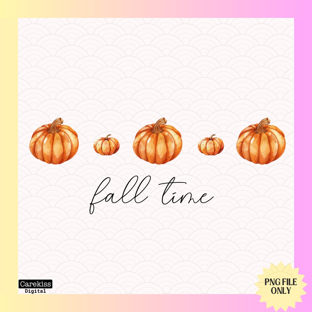 Fall Png Fall Floral Png Trendy Fall Design Pumpkin Spice Png Fall ...