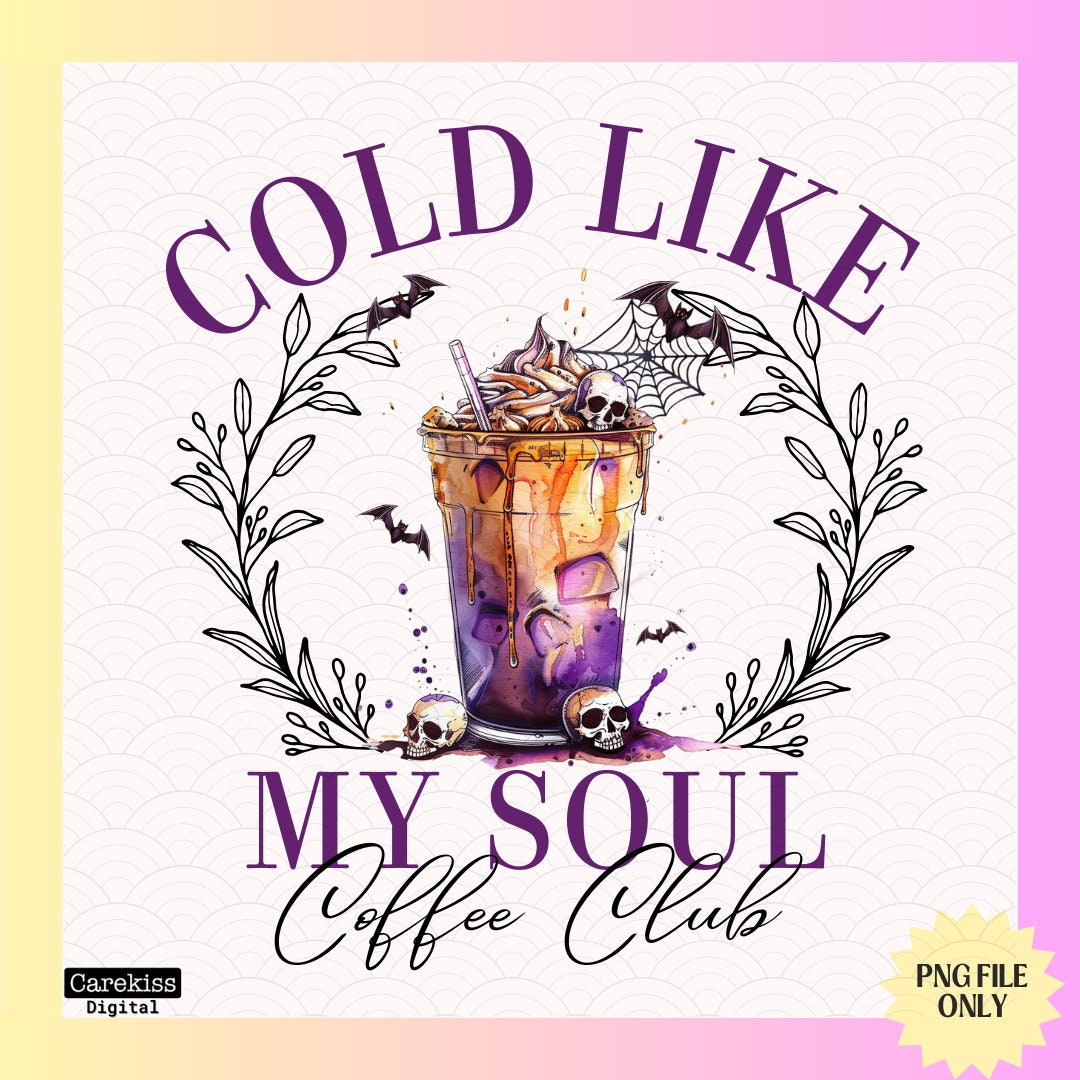 Cold Like My Soul Png Witch Png Halloween Png Spooky Season Png Retro ...
