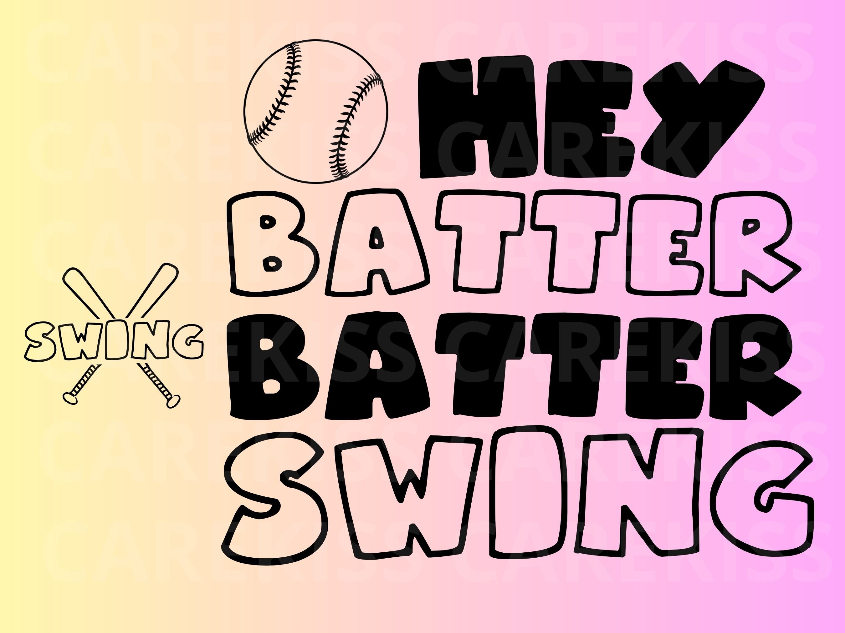 Hey Batter Batter Swing Svg Png, Baseball Season Shirt, Sport Mama Svg ...