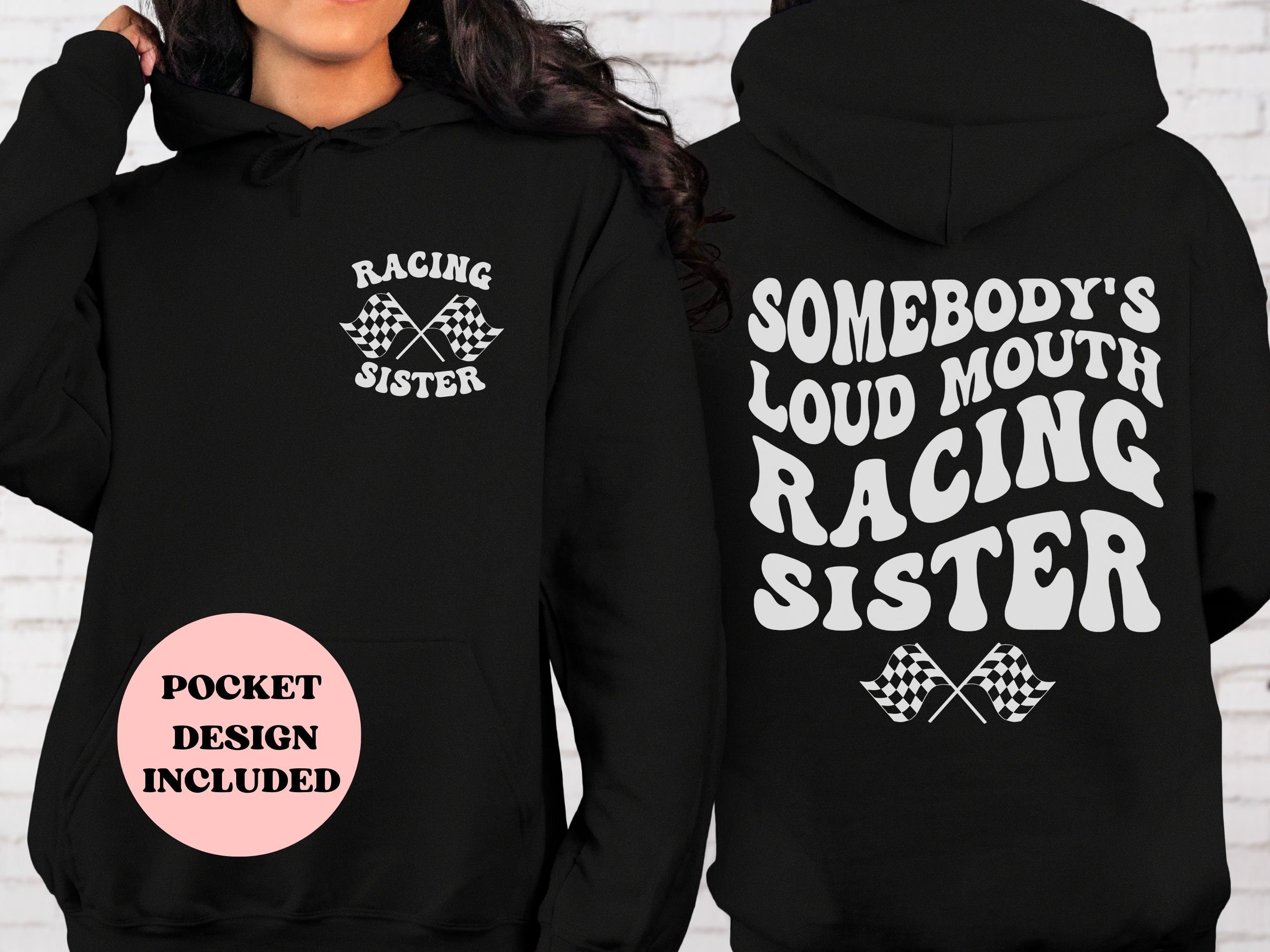Somebody's Loud Mouth Racing Sister Svg Png, Racing Family Svg, Moto ...