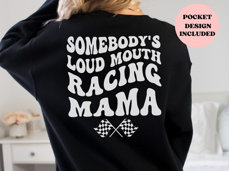 Somebody's Loud Mouth Racing Mama Svg Png, Race Mom Svg, Moto Mom Svg ...