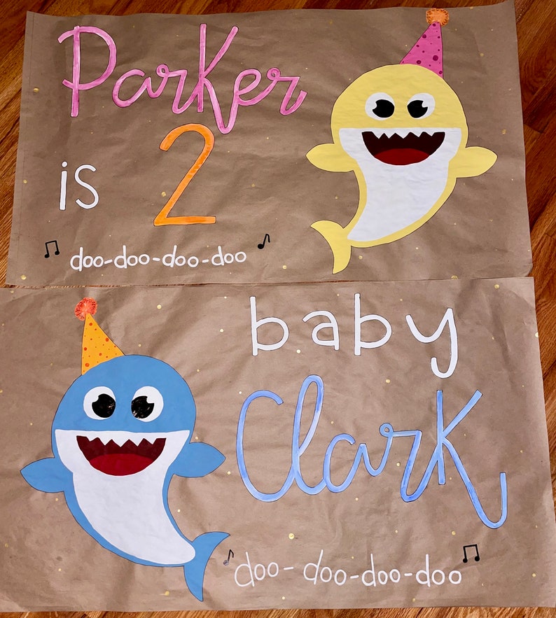 Hand Painted Custom Banner- Party Banner-party Decor-birthday Banner ...