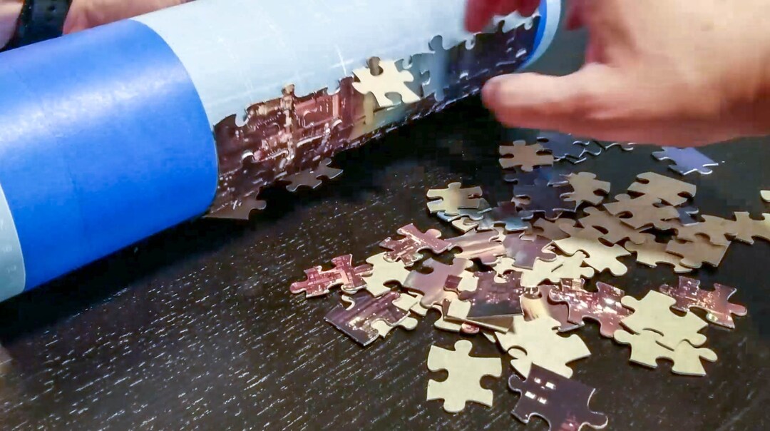 Jigsaw Puzzle SVG for Cricut, Non-repeating Pieces - Etsy