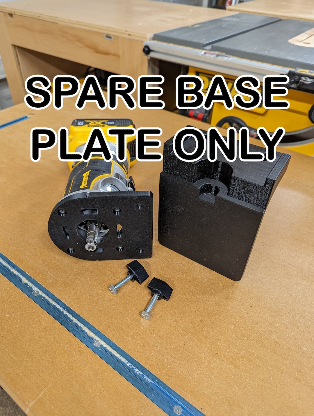 Spare Base Plate for Palm Router Edge Band Trimmer: Multi-tool ...
