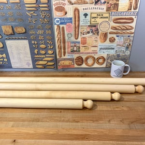 Nonna's Mattarello Italian Pasta Rolling Pin | Etsy