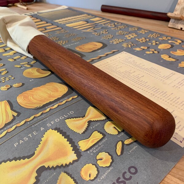 Italian Pasta Rolling Pin - Etsy UK
