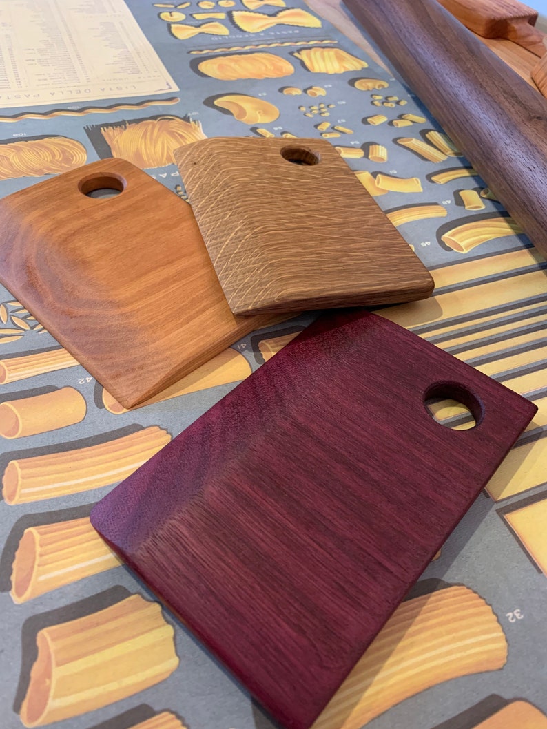 Bread Dough Pastry or Pasta Bench Scraper Wood | Etsy