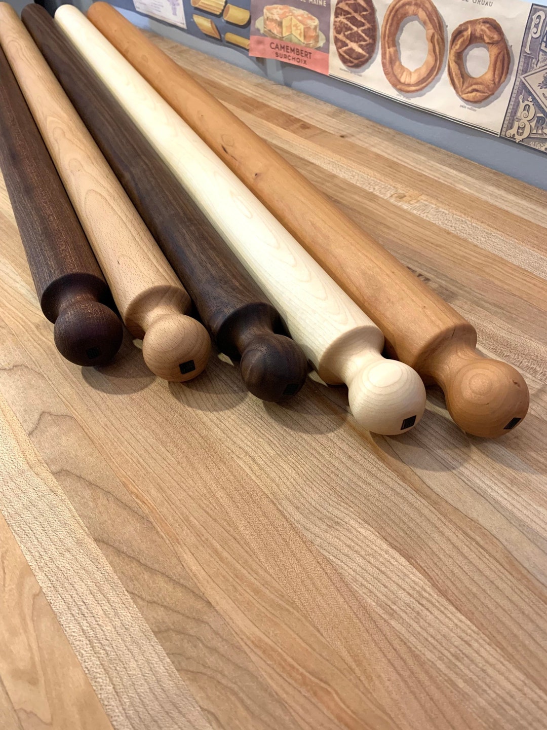 Nonna's Mattarello Italian Pasta Rolling Pin - Etsy