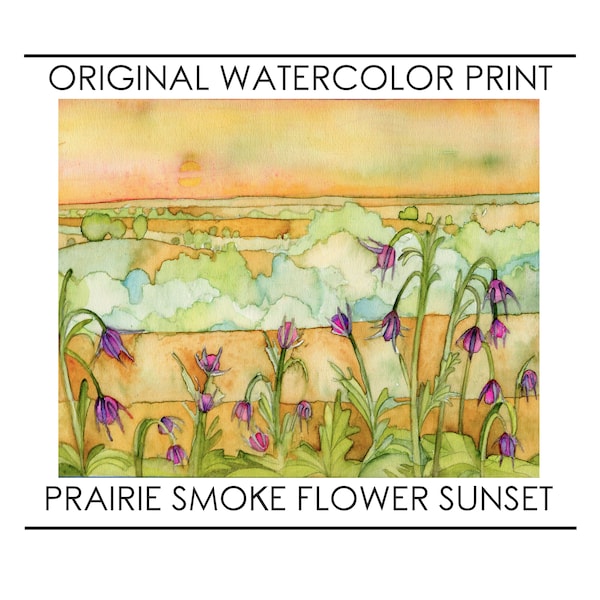 Prairie Smoke - Etsy