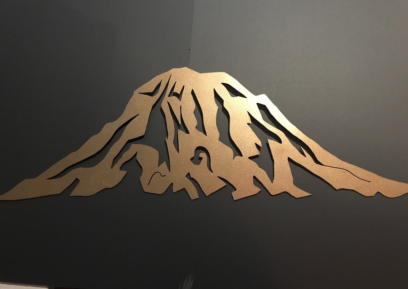 Mount Rainier Washington State, Hand Cut Metal Wall Art - Etsy