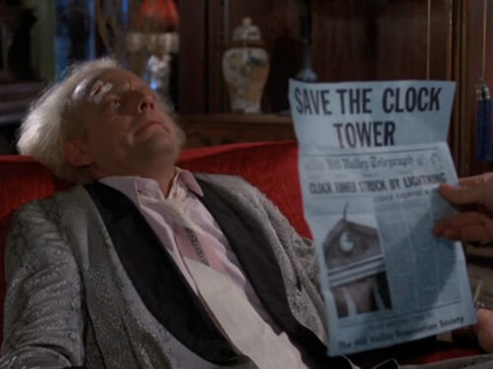 Back to the Future Save the Clock Tower Flier Set Prop/replica ...