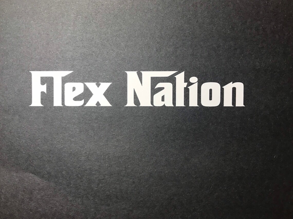 Ford Flex Decal - Etsy