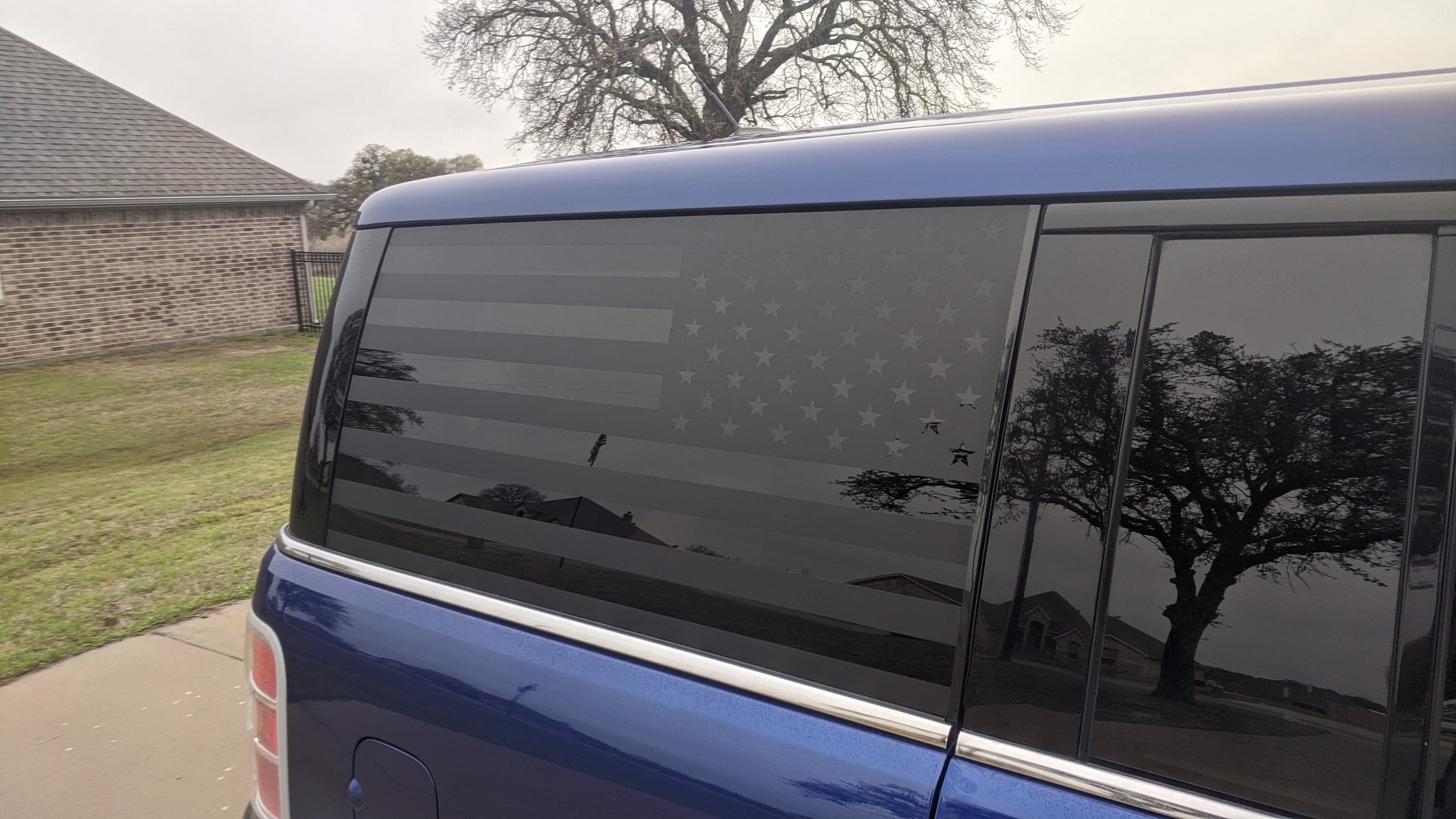 American Flag Ford Decal - Etsy