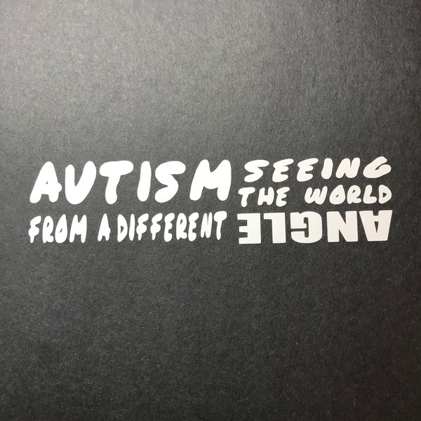 Autism Decal - Etsy