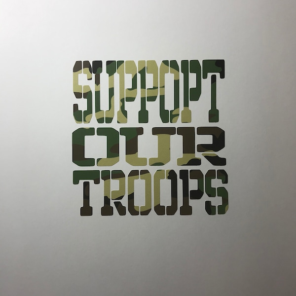 Support Our Troops - Etsy