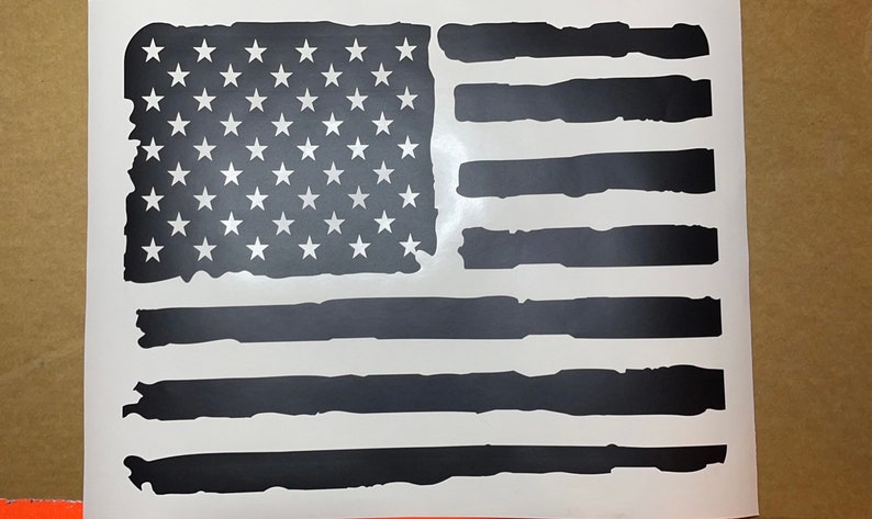 Ford F150,F250, F350 Flag Decal - Etsy