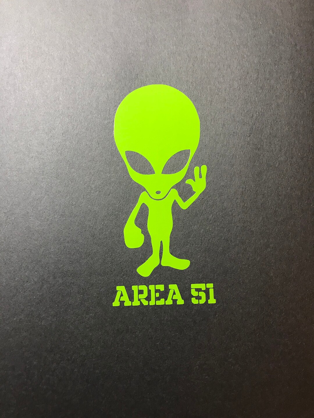Alien Area 51 Decal - Etsy